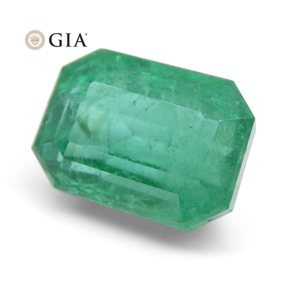 6.25 ct Octagonal/Emerald Cut Emerald GIA Certified – Skyjems.ca